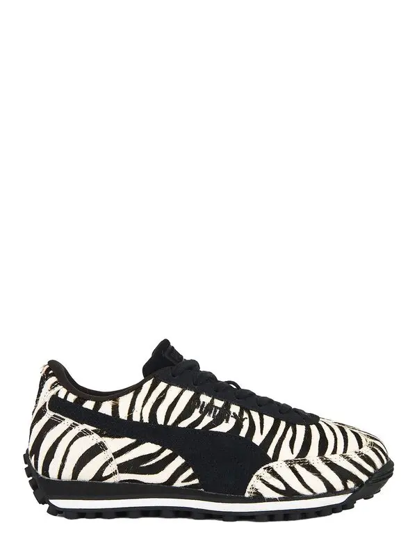 PUMA Easy Rider Zebra Sneakers - Warm White & Puma Black