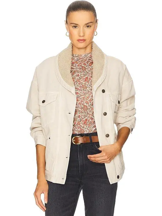 Isabel Marant Pimia Jacket - Ecru