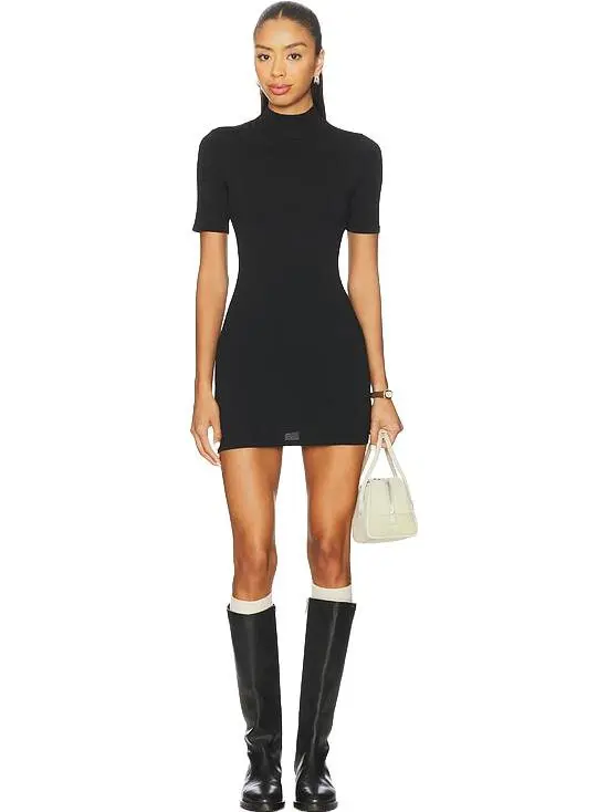 ALL THE WAYS Tawny Mini Dress - Black
