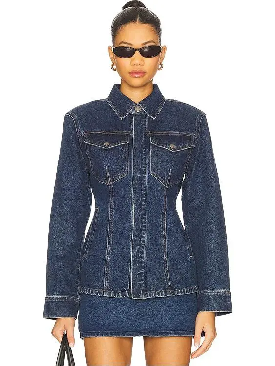 Steve Madden Parc Jacket - Midnight Blue