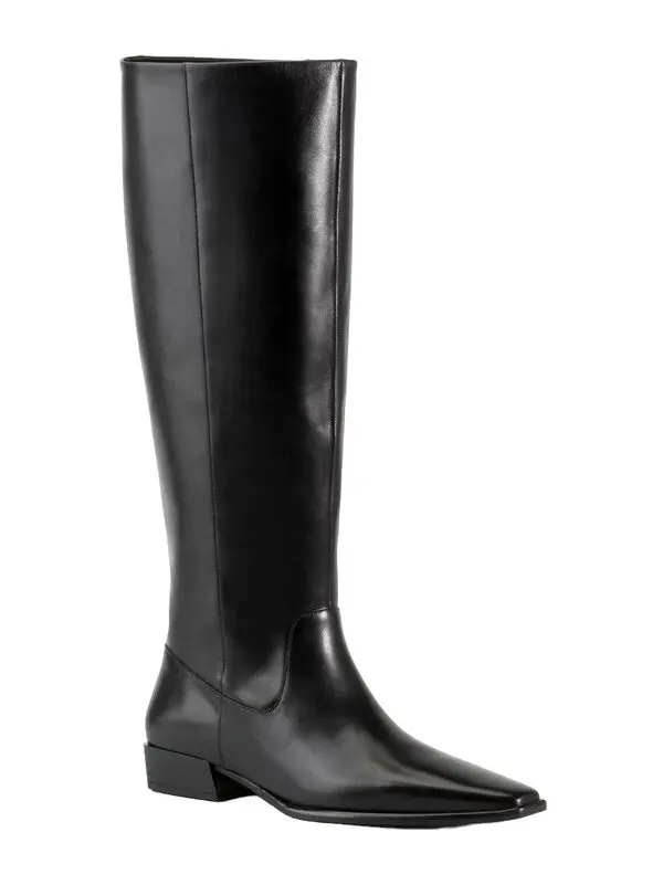 VAGABOND SHOEMAKERS Nella Knee High Boots - Black Leather