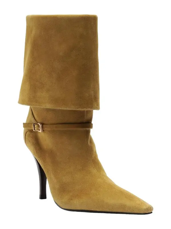 Schutz Rudy Stiletto Boot - Dried Pistachio
