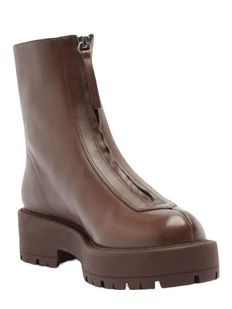 Schutz Farrah Moto Boot - Root Brown