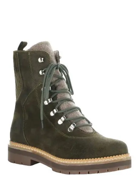 BOS. & CO. Adley Waterproof Wool Boots - Olive