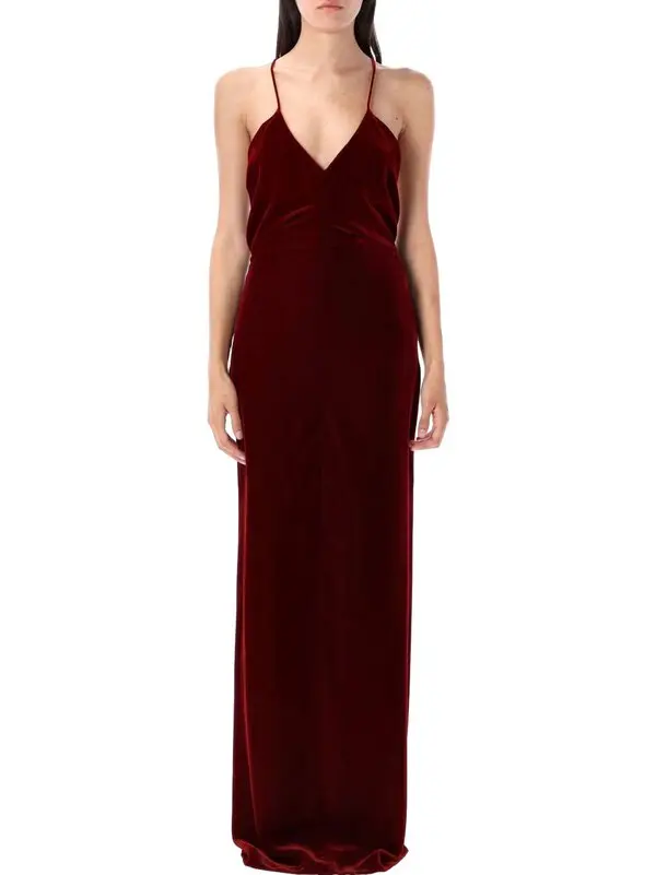TOM FORD Sleeveless Gown - Red