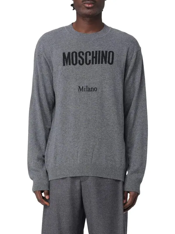 Moschino Crewneck Sweater - Grey