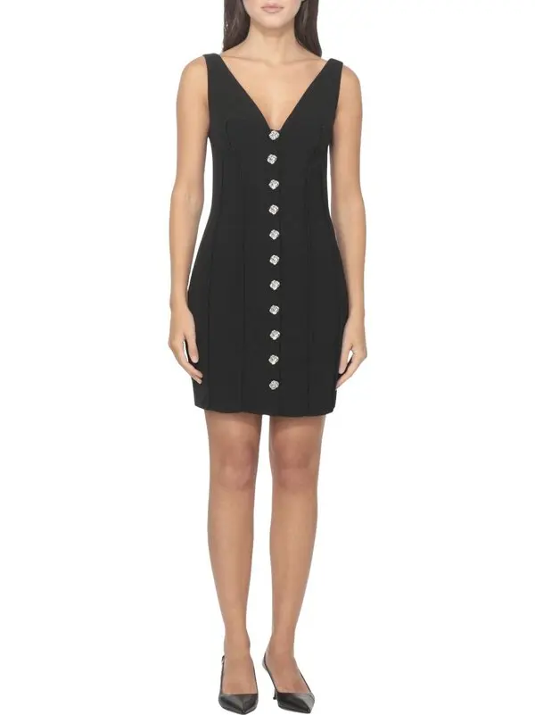 ROTATE BY BIRGER CHRISTENSEN Sleeveless Dress - Black