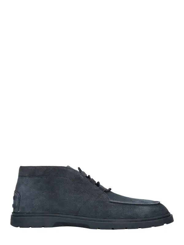 TOD'S Suede Chukka Ankle Boots - Blue