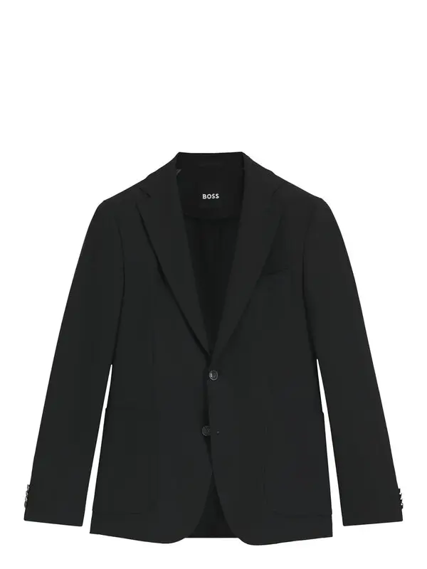 BOSS Single-breasted Slim Blazer - Black