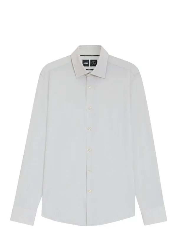 BOSS Performance-stretch Jersey Shirt - White