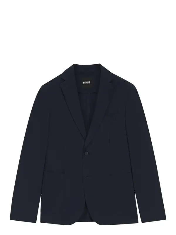 BOSS Packable Stretch Jacket - Blue