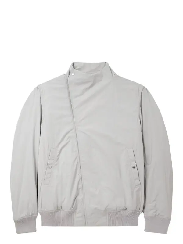 Rick Owens Hollywood Shell Bomber Jacket - Gray