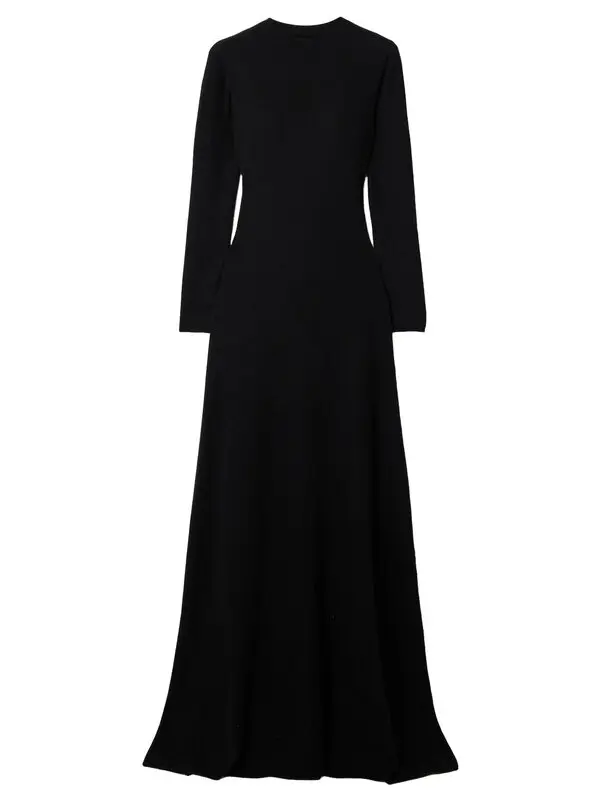 TOM FORD Cashmere-blend Turtleneck Maxi Dress - Black