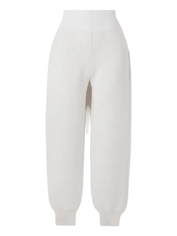 TOM FORD Jersey Tapered Track Pants - Off-white