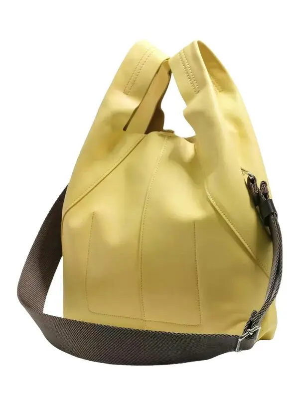 Bimba Y Lola Leather Tote Bag - Yellow