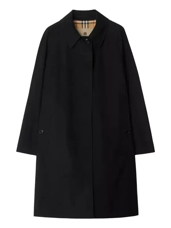 Burberry Camden Heritage Trench Coat - Black