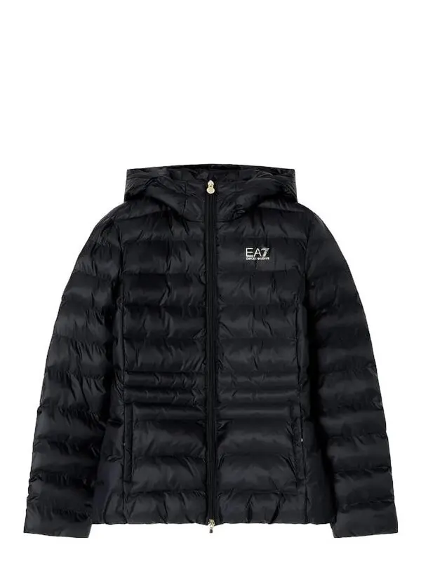 EA7 Nylon Padded Jacket - Black