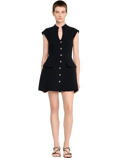 Sandro Mini Tailored Dress - Black