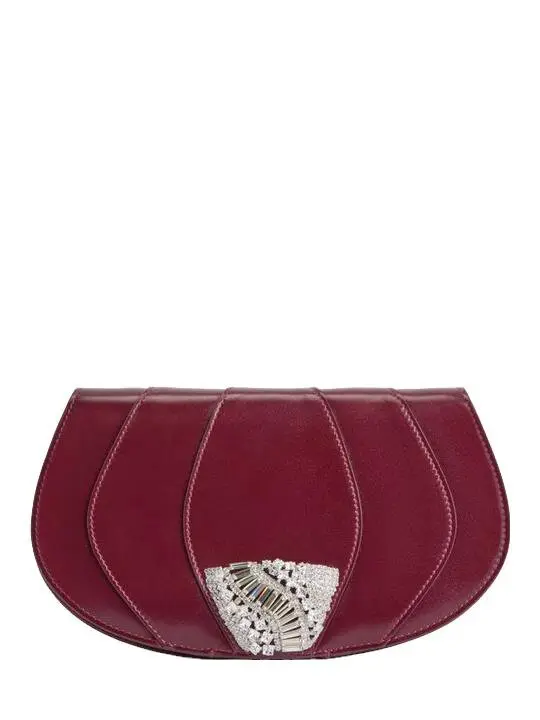 GIUSEPPE ZANOTTI Orbits Clutch - Natural