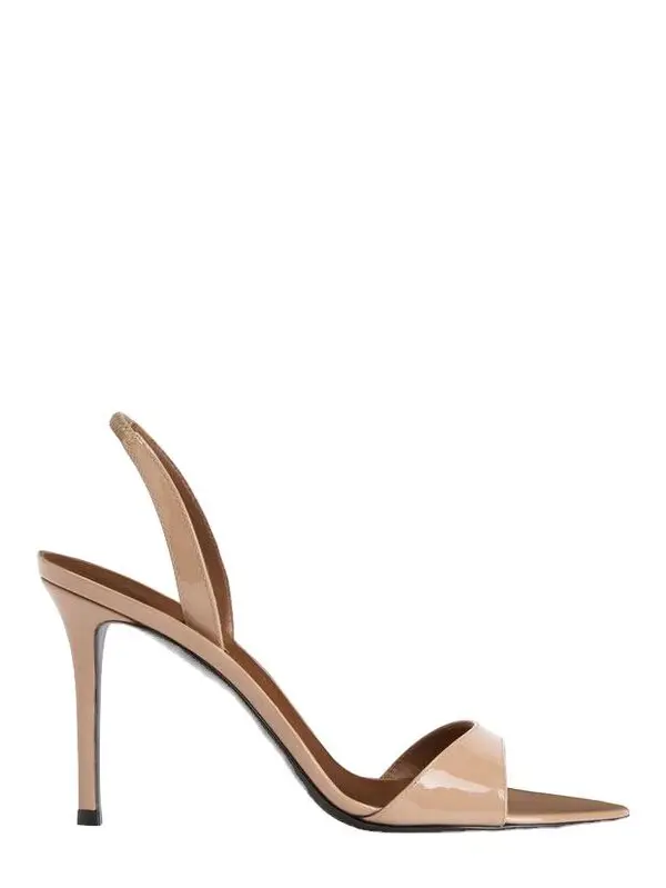GIUSEPPE ZANOTTI Lilibeth 90 Slingback Sandals - Beige