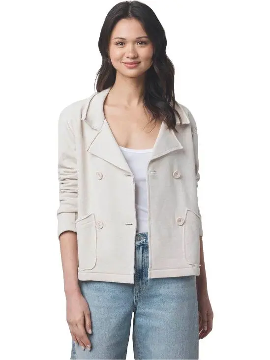 Splendid Diana French Terry Blazer - Natural