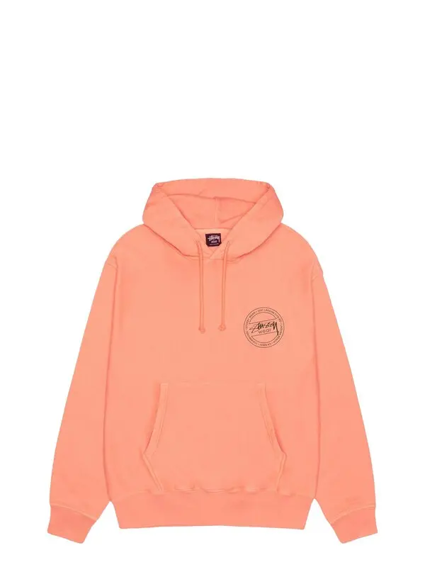 StÜssy Wear Pigment Dyed Hoodie - Pink