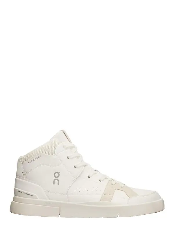 On The Roger Clubhouse Mid Sneakers - White