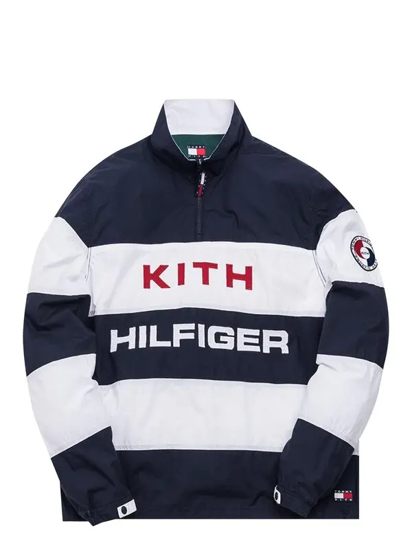 Kith X Tommy Hilfiger Stripe Woven Popover - Blue