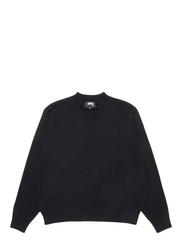 StÜssy Surfman Mockneck Sweater - Black