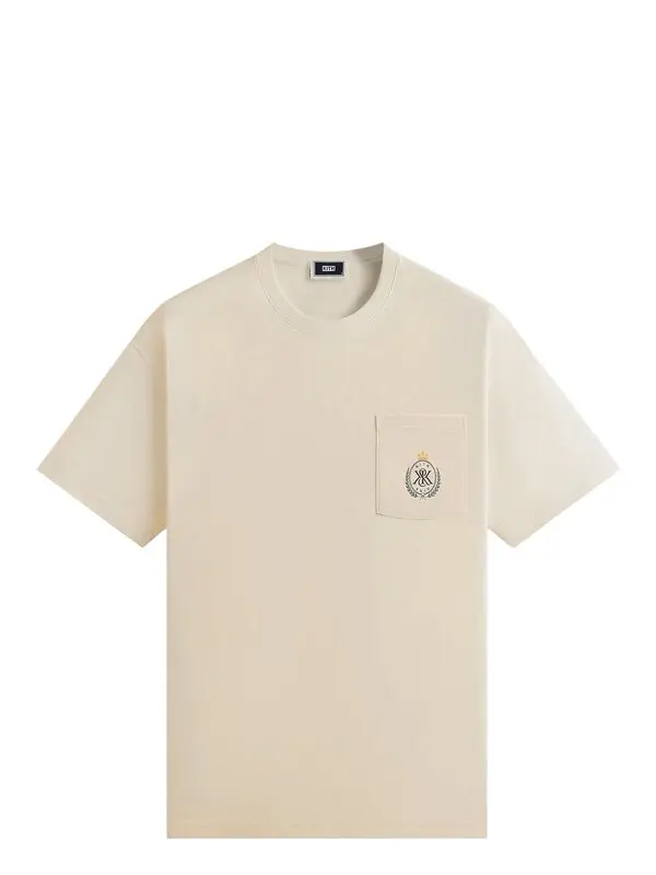 Kith Crest Pocket Tee - Cream