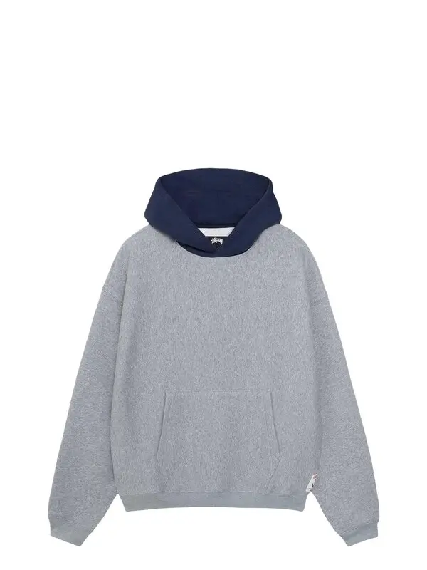 StÜssy Two Tone Hooded Sweatshirt - Grey