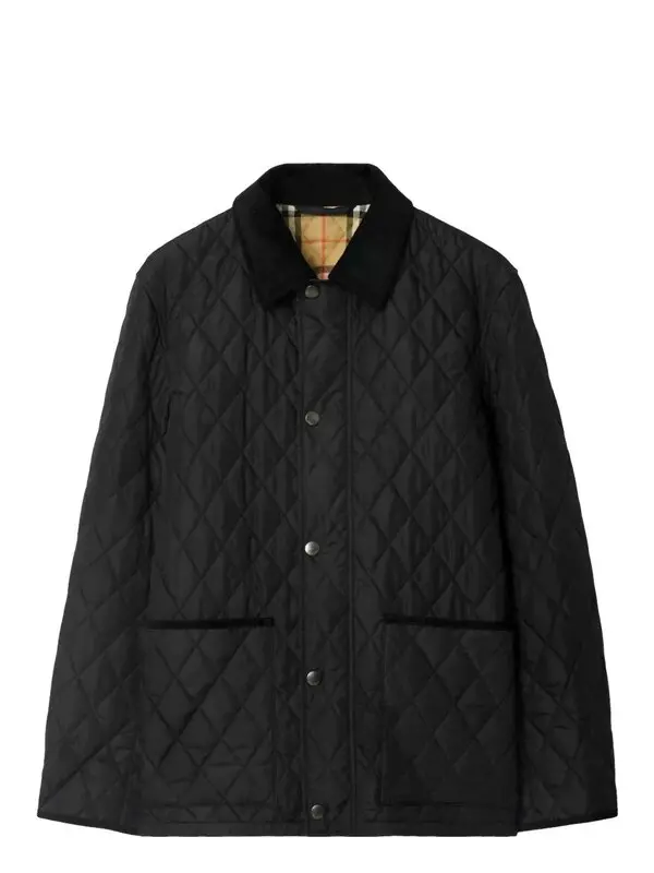 Burberry Quilted Barn Jacket - Black
