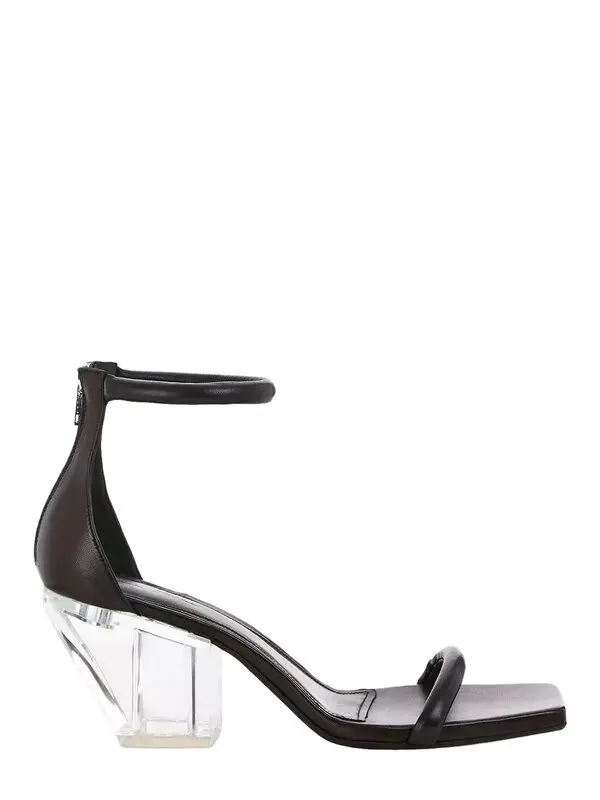 Rick Owens Ankle-strap Block-heel Sandals - Black