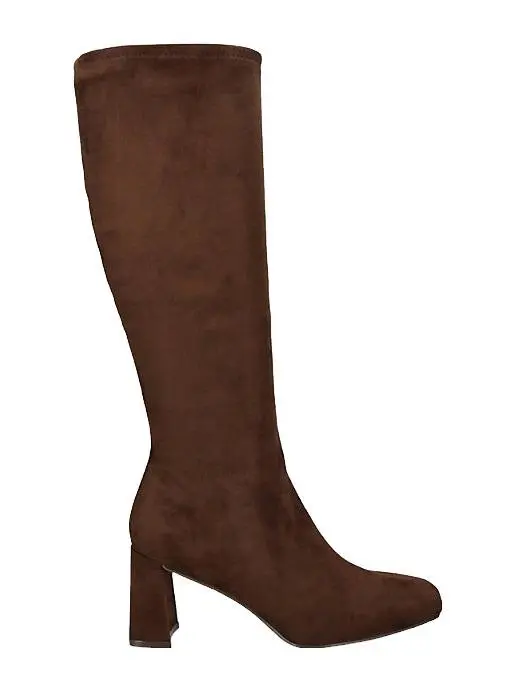 Steve Madden Holly Suede Knee-high Boots - Brown