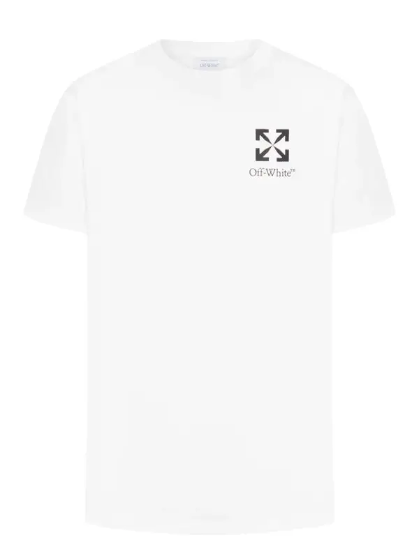 Off-White Small-arrow Logo T-shirt - White