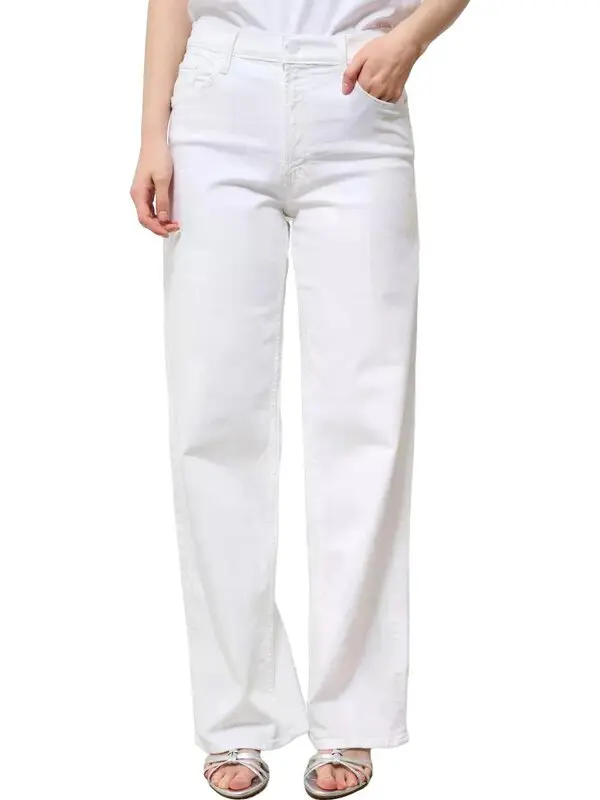 MOTHER Five-pocket Jeans - White