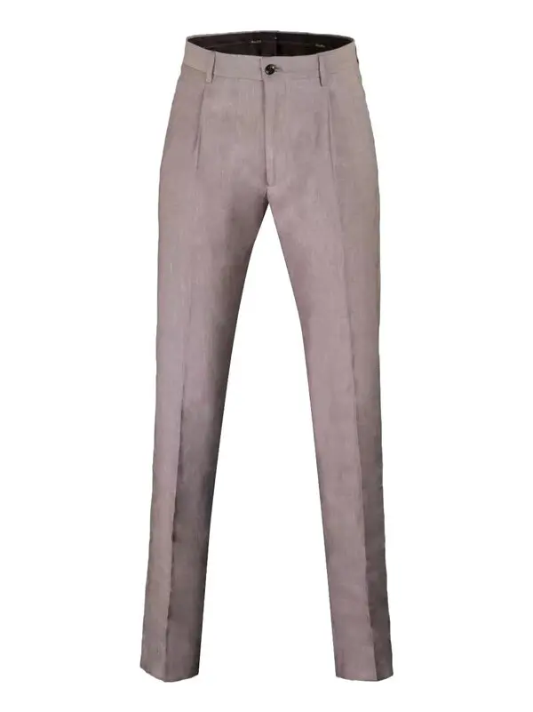 MOORER Tailored Pleated Trousers - Neutrals
