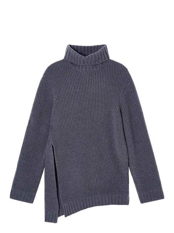Giorgio Armani Cashmere Mock-neck Jumper - Grey