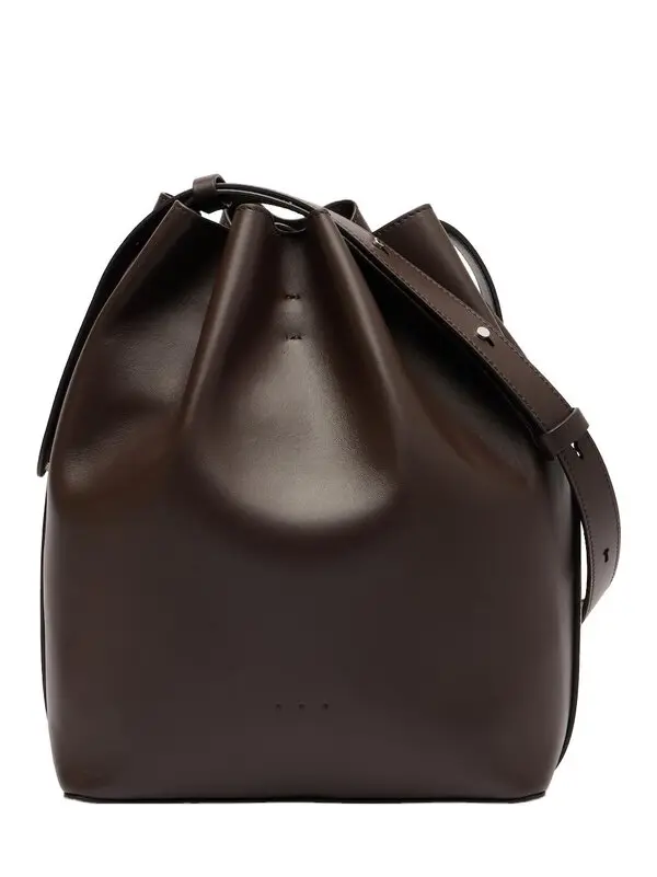 AESTHER EKME Marin Medium Leather Shoulder Bag - Brown