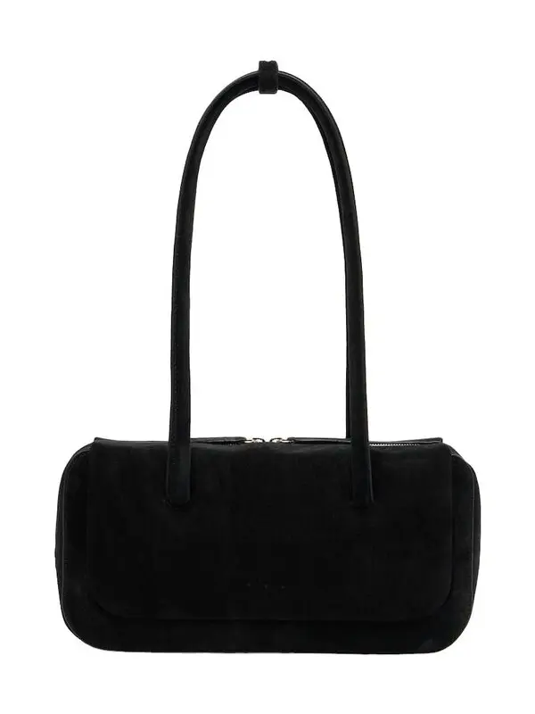AESTHER EKME Lagune Mini Suede Shoulder Bag - Black