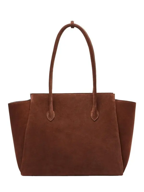 AESTHER EKME Medium Suede Tote Bag - Brown