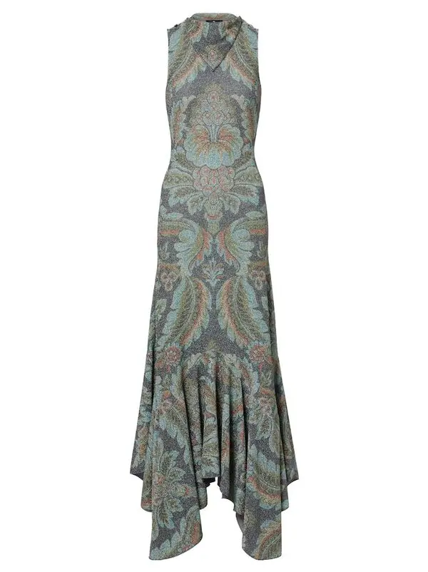 Etro Paisley Maxi Gown - Multicoloured