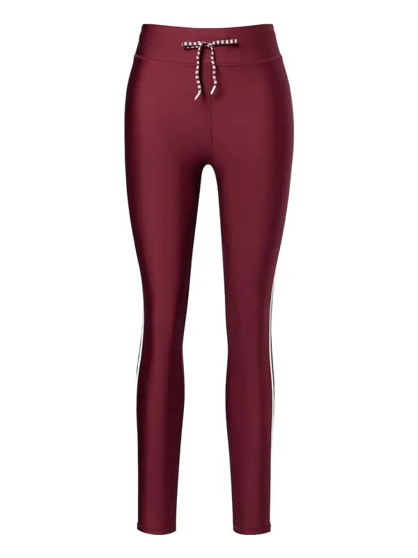 The Upside Oxford Leggings - Burgundy