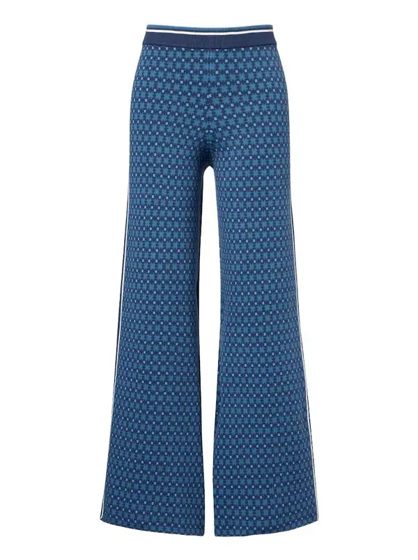 The Upside Lumiere Dillon Cotton-blend Sweatpants - Blue