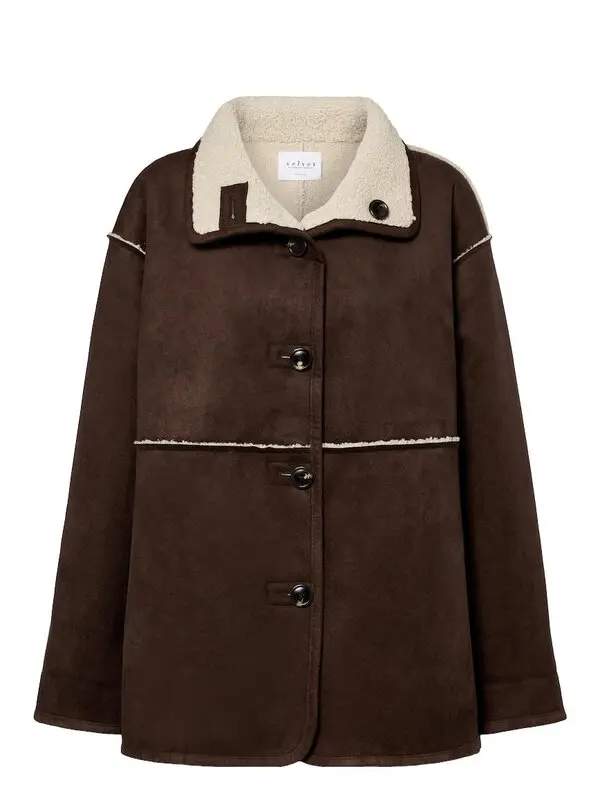 Velvet By Graham & Spencer Shona Coat - Brown