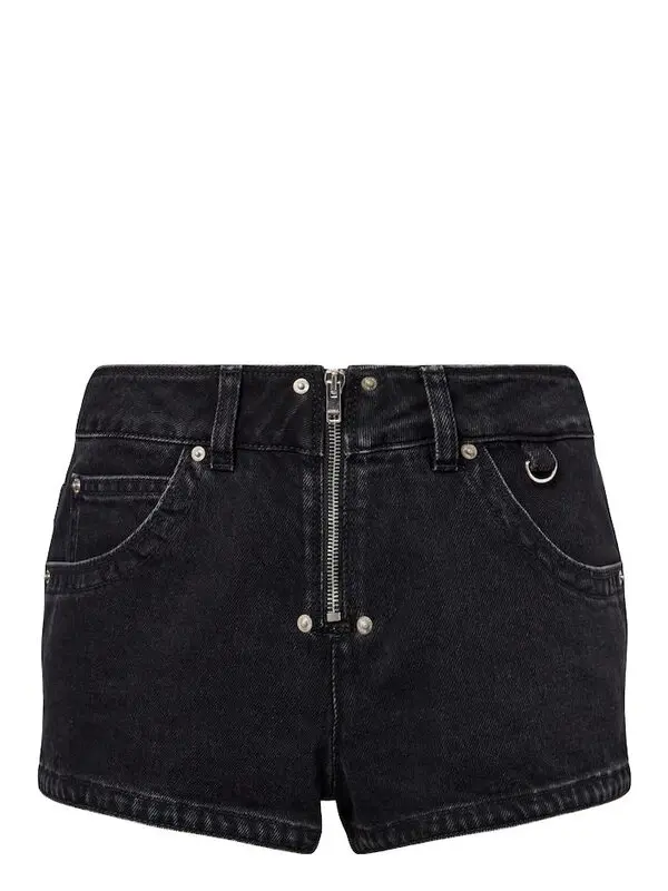 Isabel Marant Hania Denim Shorts - Black