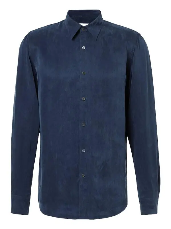 Dries Van Noten Oversized Shirt - Blue