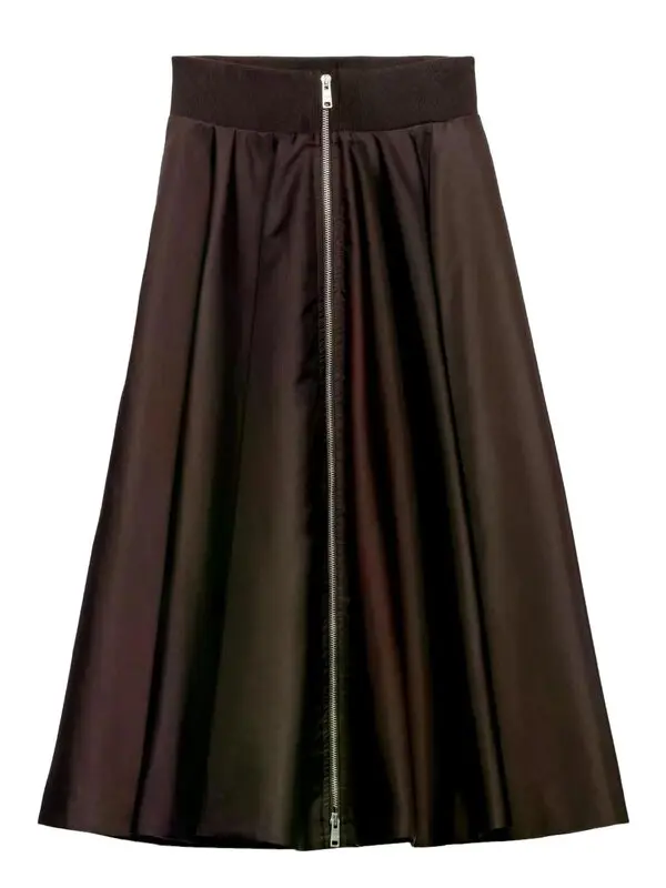 Prada Re-nylon Circle Skirt - Brown