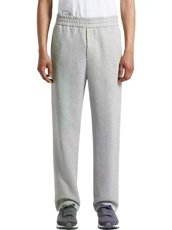 Peserico Embroidered-logo Drawstring Track Pants - Grey
