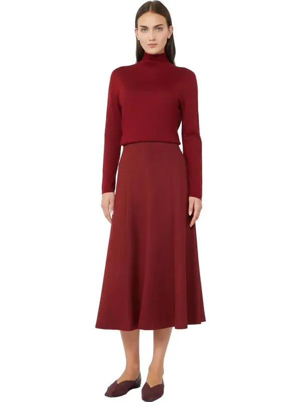 Max Mara Cashmere Turtleneck Jumper - Raspberry